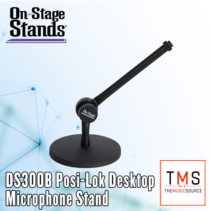 On Stage Stands DS300B Posi-Lok Desktop Microphone Stand | Lazada PH