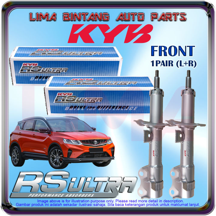 ( 1Pair ) Proton X50 Front Shock Absorber Heavy Duty RS ULTRA KAYABA ...