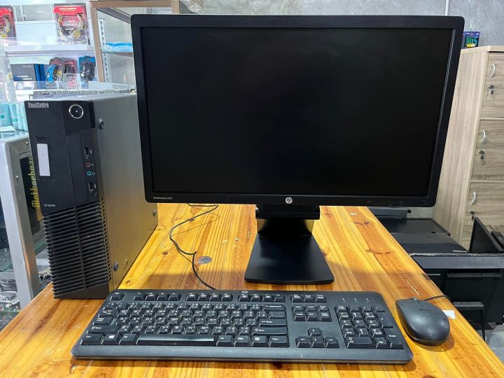 คอมพิวเตอร์ Core I5 จอled 23 Full Hd 1920x1080 ปรับสูงต่ำหมุนหน้าจอได้ ครบชุด3990บาท ลดราคา