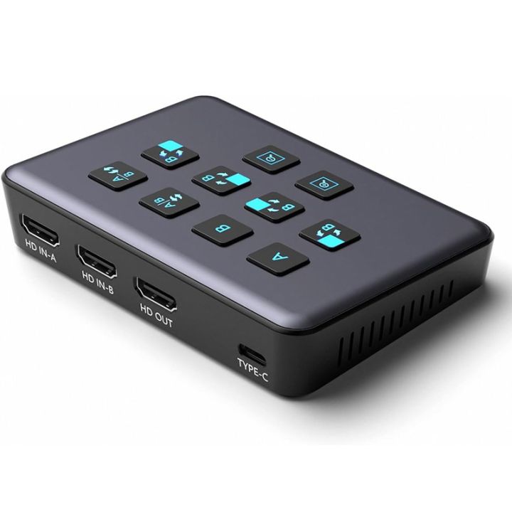 Dual-Channel -Compatible External Capture Card,Audio Video External ...