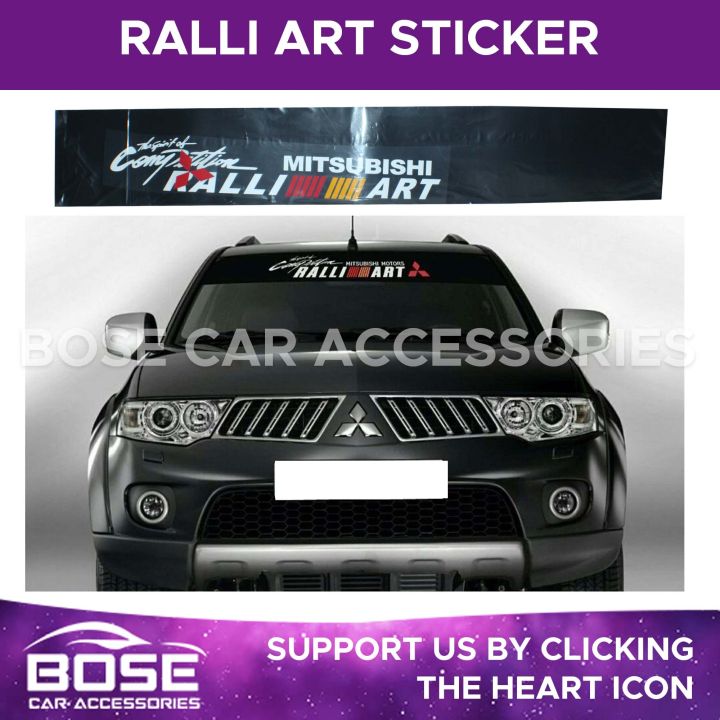 Universal Letter Reflective Front Rear Windshield Decal Car Styling ...