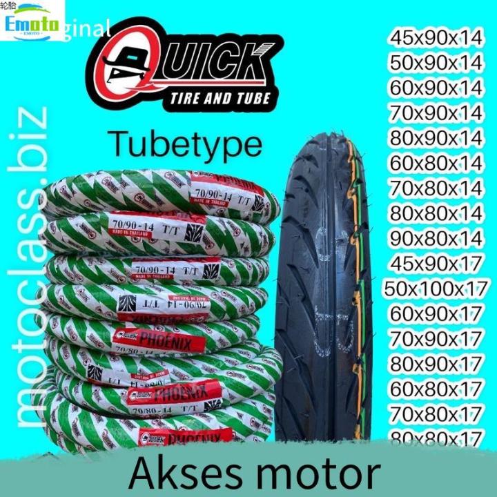 Motorcycle tires ☆Quick tire tube type made in thailand | Lazada PH