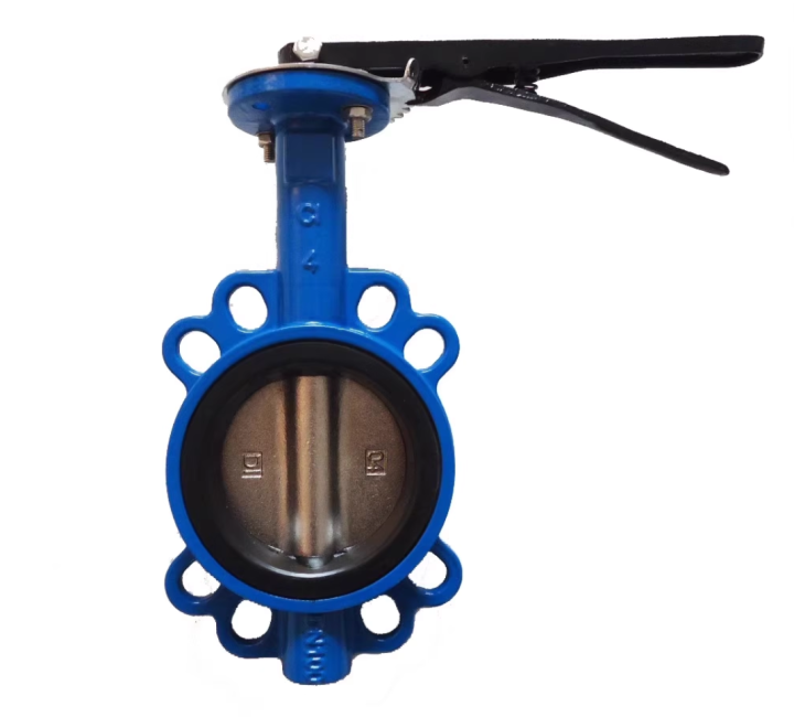 IMPA 756334 German standard cast iron clamp butterfly valve 100/8-hole ...