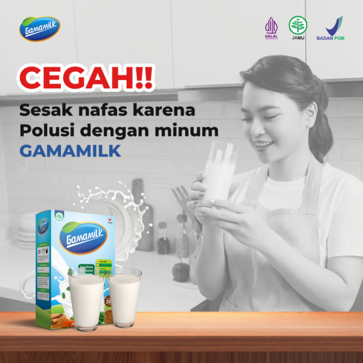 GAMAMILK Susu Etawa Gamat Susu Keluhan Pernapasan, Asma, Bronkitism ...