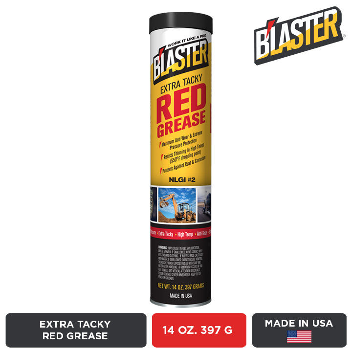 Blaster Extra-Tacky Red Grease 14 oz. | Lazada PH