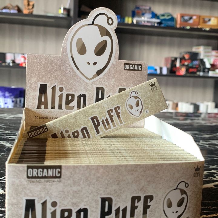 Papir / Kertas Alien Puff Organic Rolling Papers | Lazada Indonesia