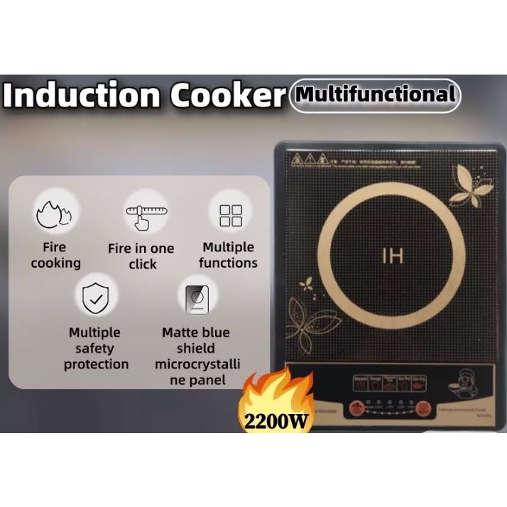 Induction cooker multi-function induction cooker smart electric stove ...