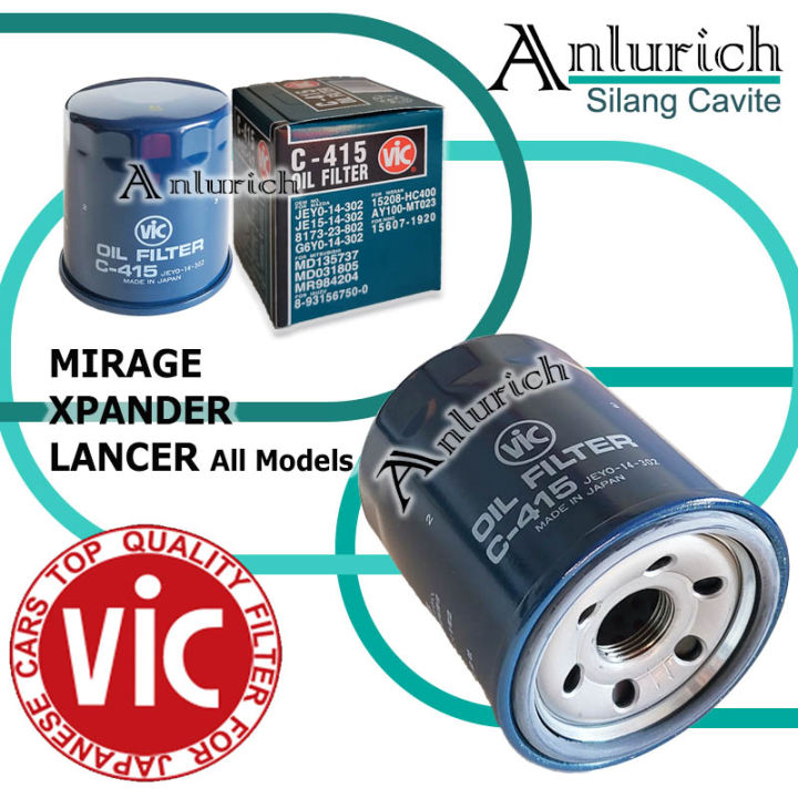 Oil Filter Mitsubishi Mirage Xpander Lancer All models Galant Grandis ...