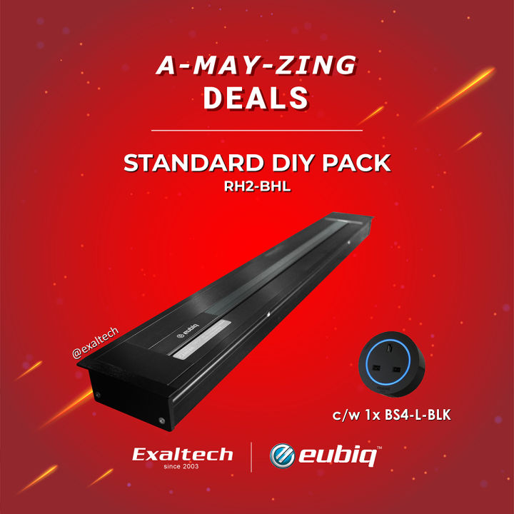 EUBIQ DIY PROMO Eubiq RH2 DIY Pack – BHL 1200mm with BS3/BS4 British ...