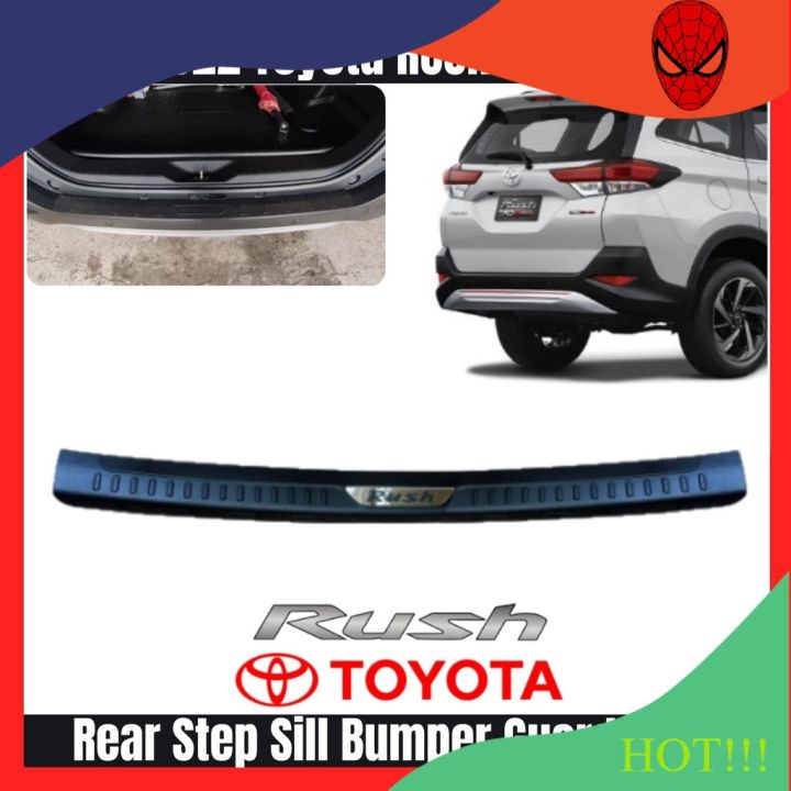 AS 2018-2022 Toyota RUSH Rear Step Sill Bumper Guard . | Lazada PH
