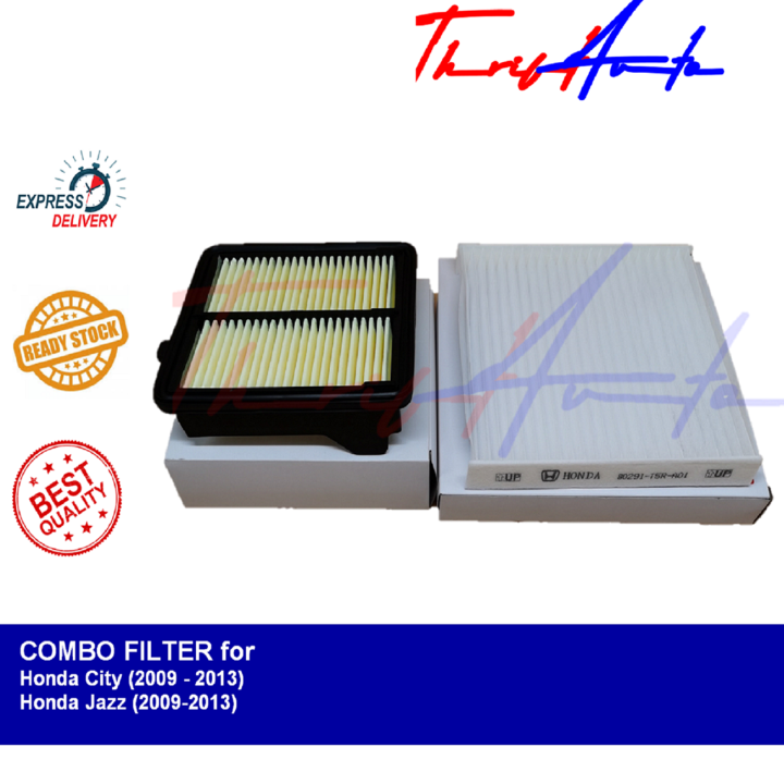 COMBO Filters (Aircon & Air) for Honda City (2009 - 2013) and Honda ...