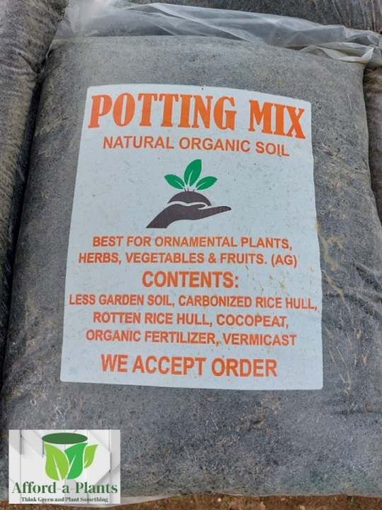 BUY 1 TAKE 1 POTTING MIX NATURAL ORGANIC SOIL - 9-11 KGS (LESS garden ...