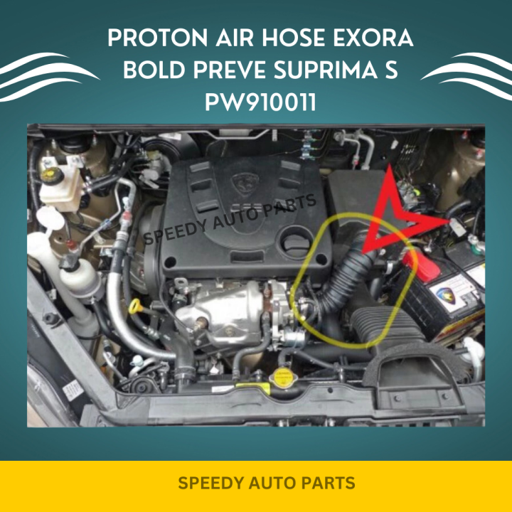 Proton Exora Bold Preve CFE Turbo Suprima S Genuine Air Hose Angin Pipe ...