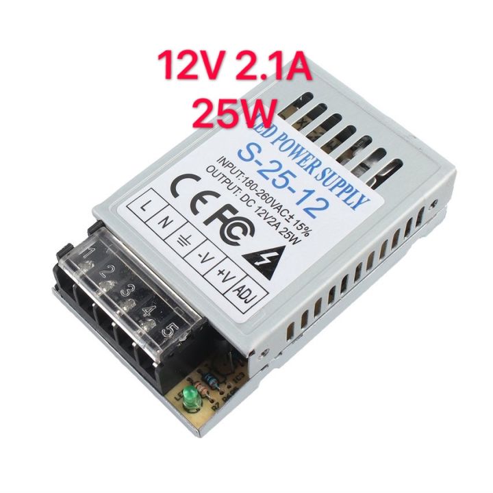 Switching Power Supply 12V 2A 25W สวิทซ์ชิ่งเพาเวอร์ ซัพพลาย | Lazada.co.th