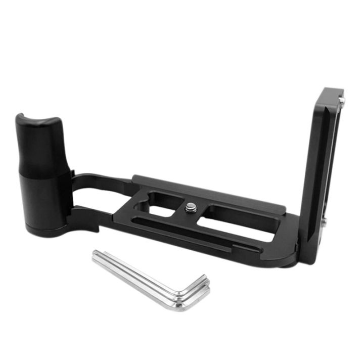 Quick Release L Plate Vertical Shoot Hand Grip Holder Bracket Double ...
