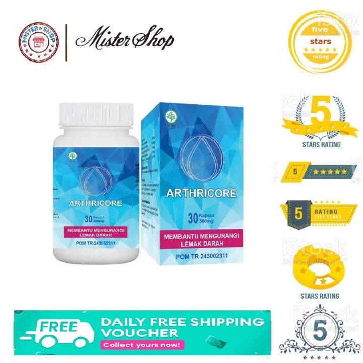 Arthricore Original Obat Hipertensi Darah Tinggi Lemak Darah Herbal Ori ...