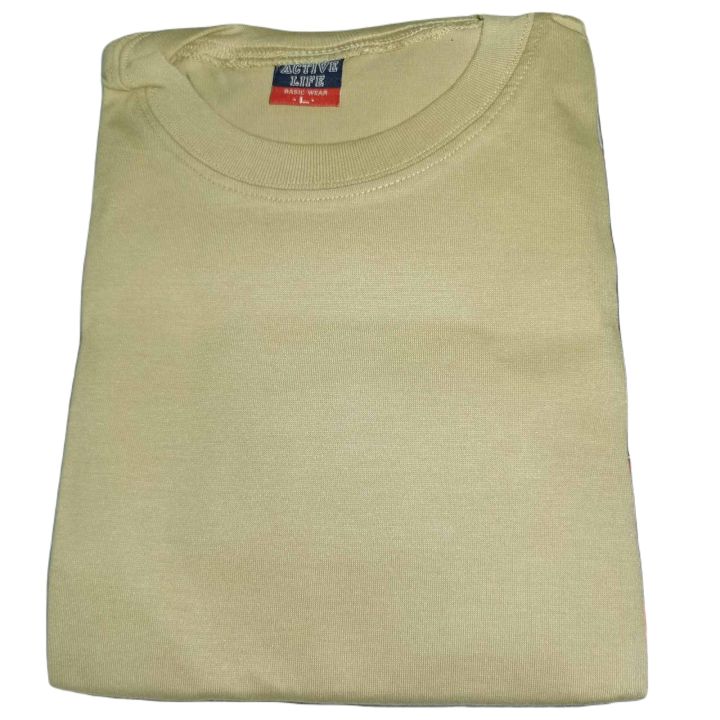 MOCHA ACTIVE LIFE ROUND NECK T SHIRT FOR MEN | Lazada PH