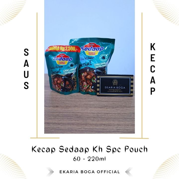 KECAP | KECAP SEDAAP KH SPC POUCH 60 - 550ML | Lazada Indonesia