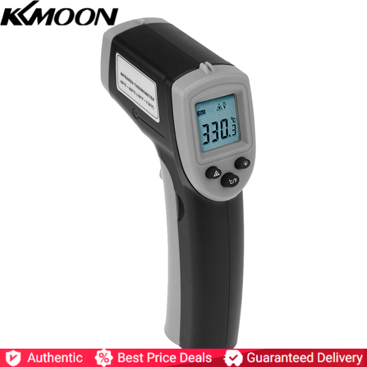 【COD/Ready】Digital Infrared Therm-ometer Industrial Temperature Non ...