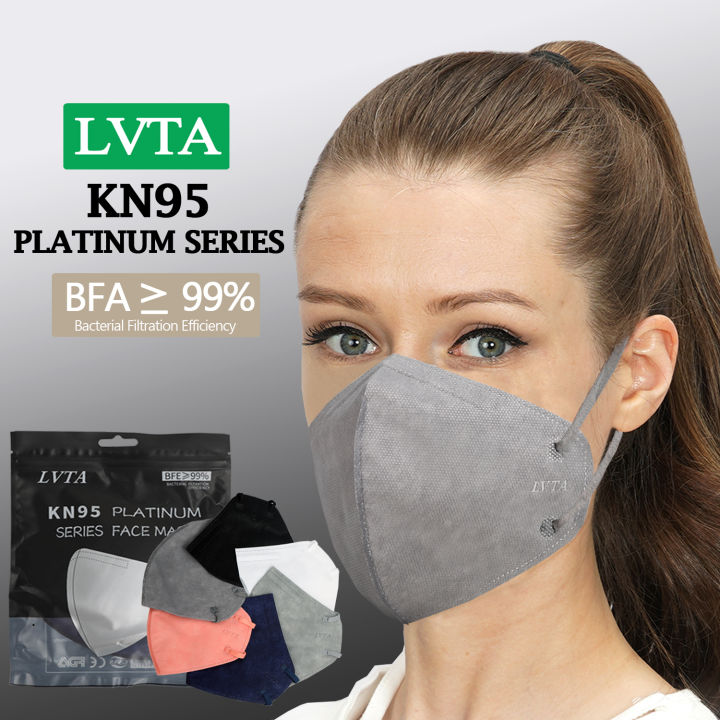 KN95 Platinum Face Mask LVTA disposable non-woven face mask | Lazada PH