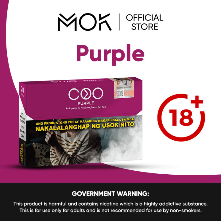 MOK COO Heat-not-Burn Sticks (Purple) | Lazada PH