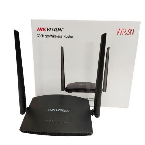 Hikvision DS-3WR3N 300Mbps Router Wireless 2 Antena DS3WR3N 3WR3N W ...