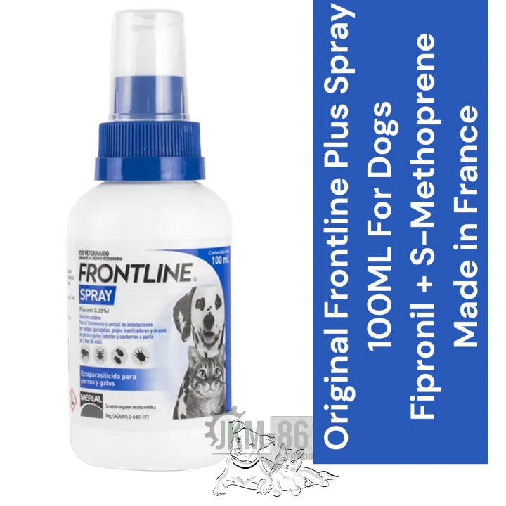 Frontline Spray 100ML for dog and cats FIPRONIL Legit Made in France ...