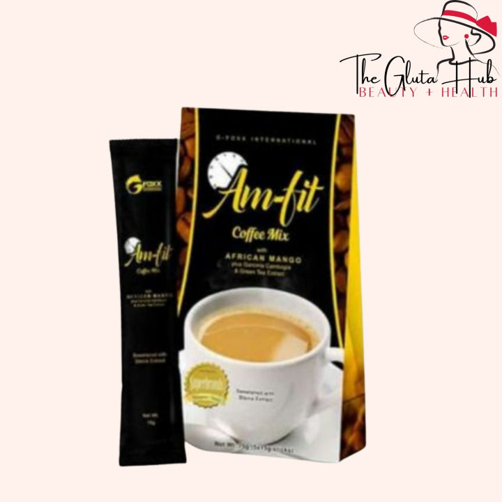 GFoxx Am-Fit Fast Slimming Coffee 5 Sachets | Lazada PH