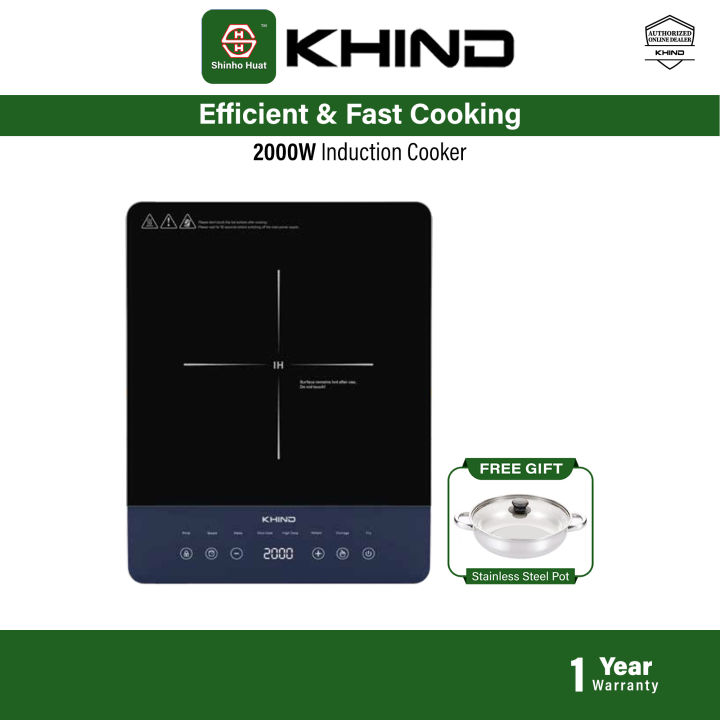 Khind 2000W Induction Cooker IC2023 | Lazada