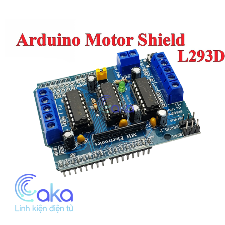 Mạch Arduino motor shield L293 - Module Điều Khiển Động Cơ | Lazada.vn