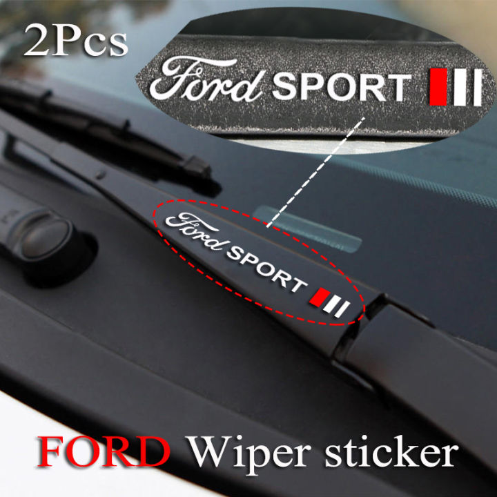 Ford Car Window Wiper decoration modification Stickers Emblem | Lazada