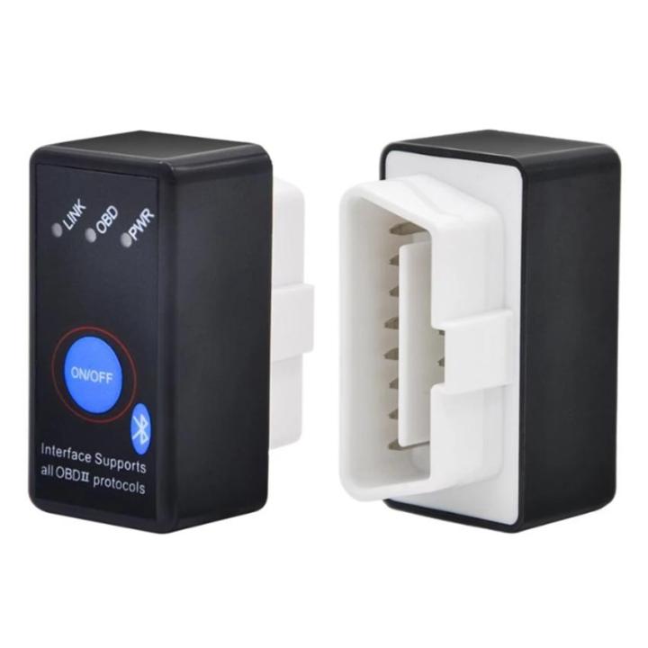 Super Mini Bluetooth ELM327 OBD2 Diagnostic Scanner With Power Switch ...