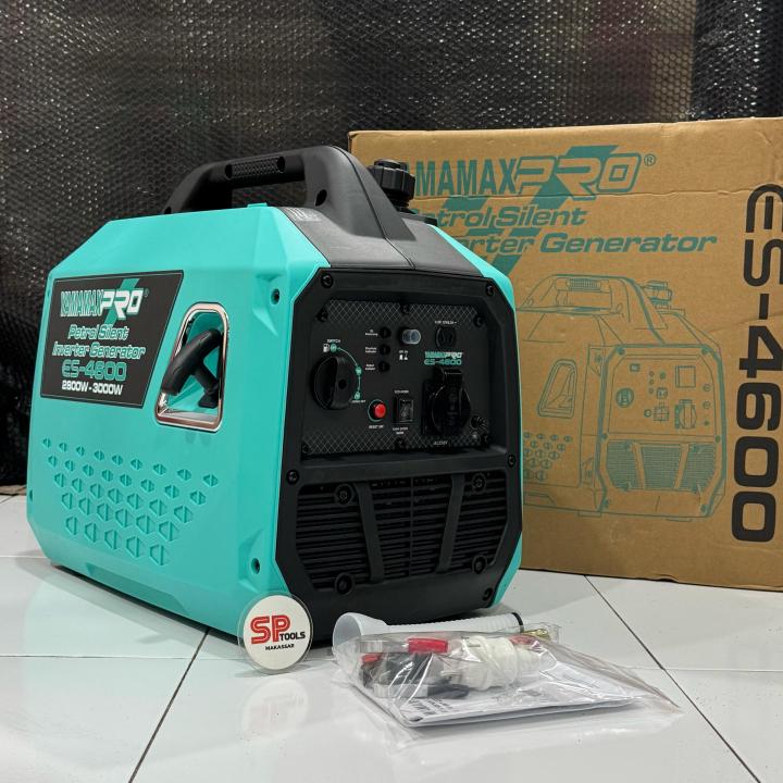 MESIN GENSET GENERATOR BENSIN SILENT INVERTER 3000 WATT GENSET PORTABLE ...