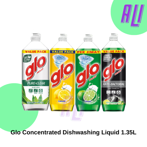 Glo Concentrated Dishwashing Liquid 1.2L | Lazada
