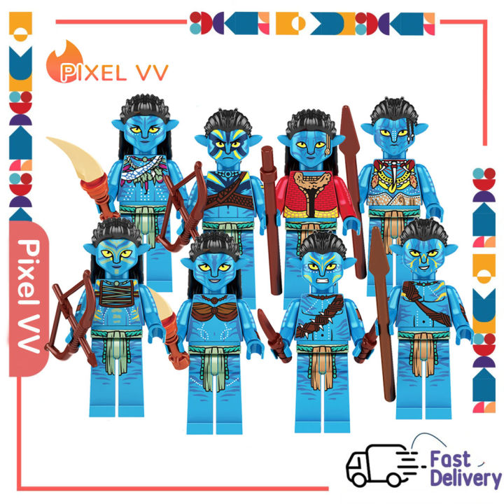 Avatar Minifigures New Movies Series Minifigures Building Block Action ...
