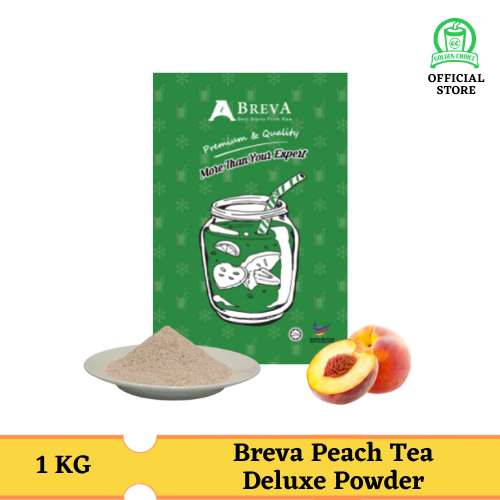 Breva Peach Tea Deluxe 1kg - Premix | Instant | Powder | Local Flavor ...