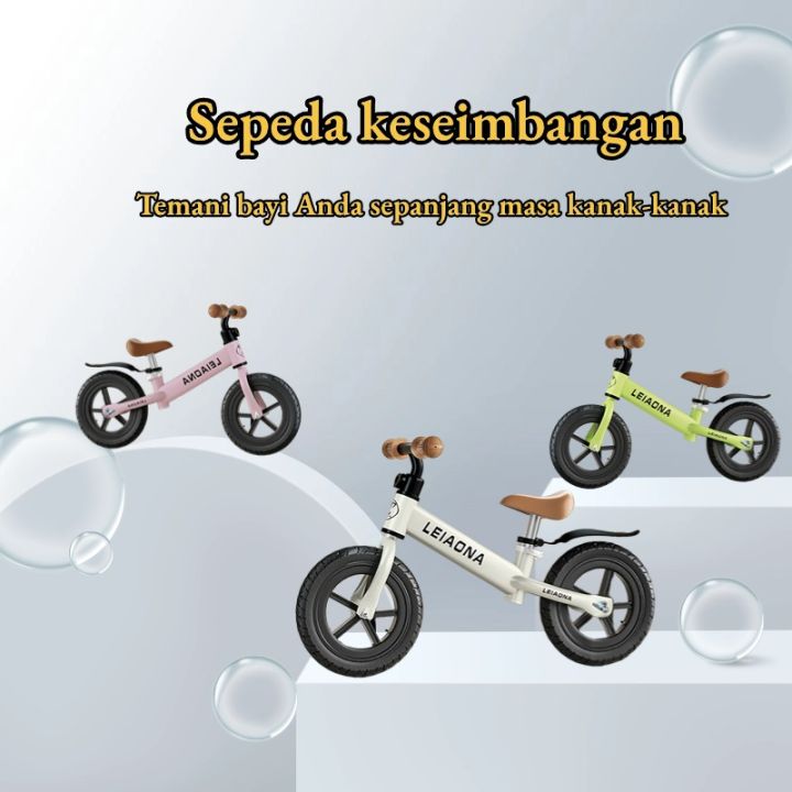 Sepeda Push Bike Balance Anak Roda 2 / Mainan Anak Sepeda Balance Bike ...