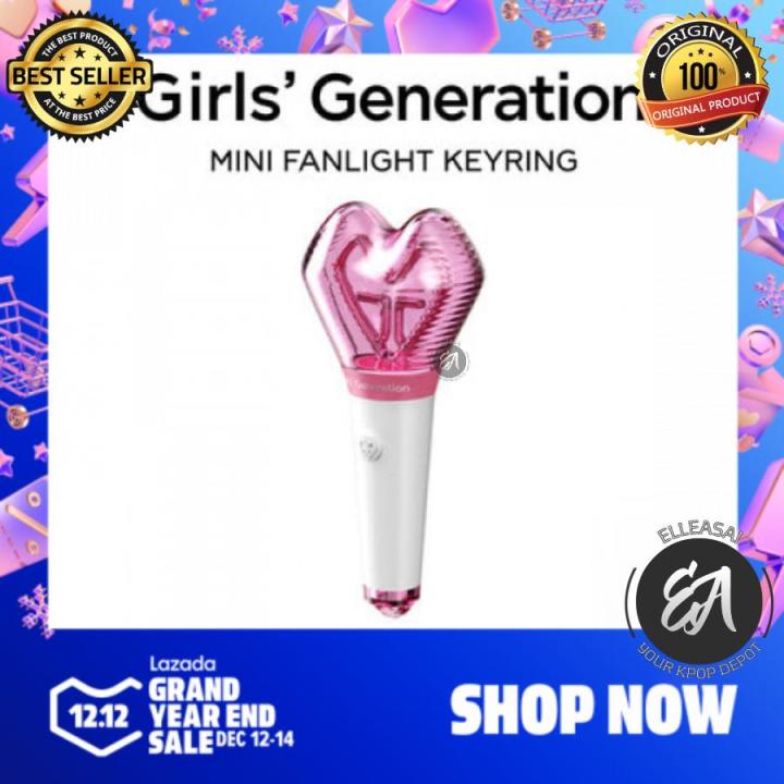 [OFFICIAL] GIRLS' GENERATION SNSD MINI FANLIGHT LIGHTSTICK KEYRING ...