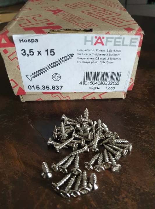 Hafele screw for concealed hinge (1000pcs) | Lazada PH