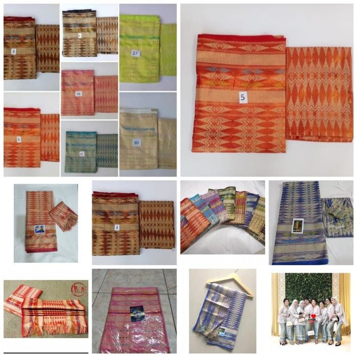 Kain songket dan selendang songket | Lazada Indonesia