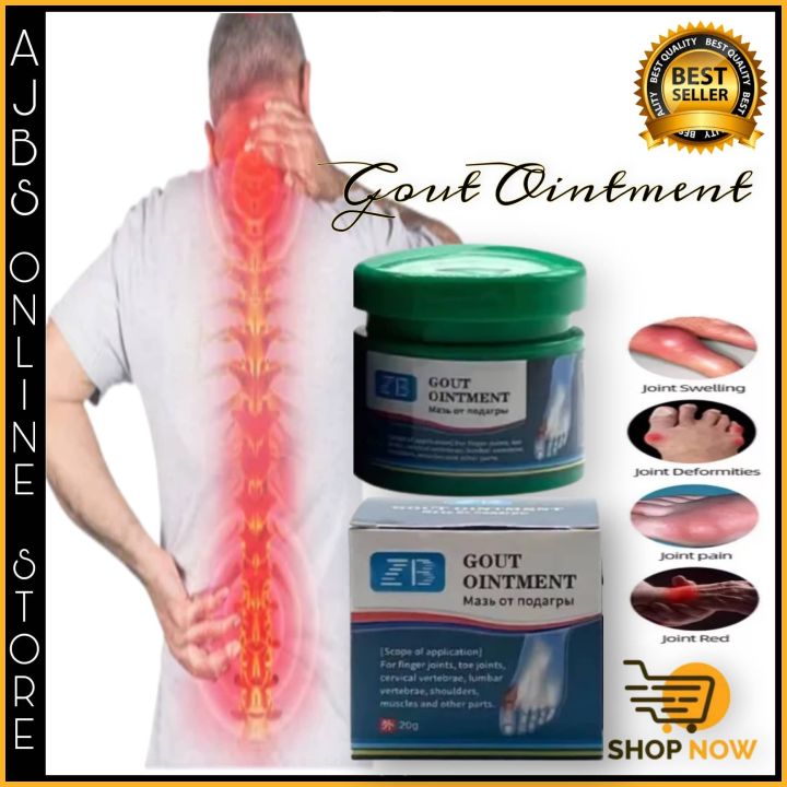 ORIGINAL Gout Ointment Chinese Traditional Gout Uric Acid Medicine ...