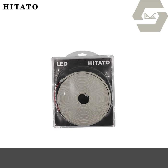 LAMPU LED NEON FLEX / NEON FLEXIBLE STRIP LIGHT 2835 5M DC 12V HITATO ...