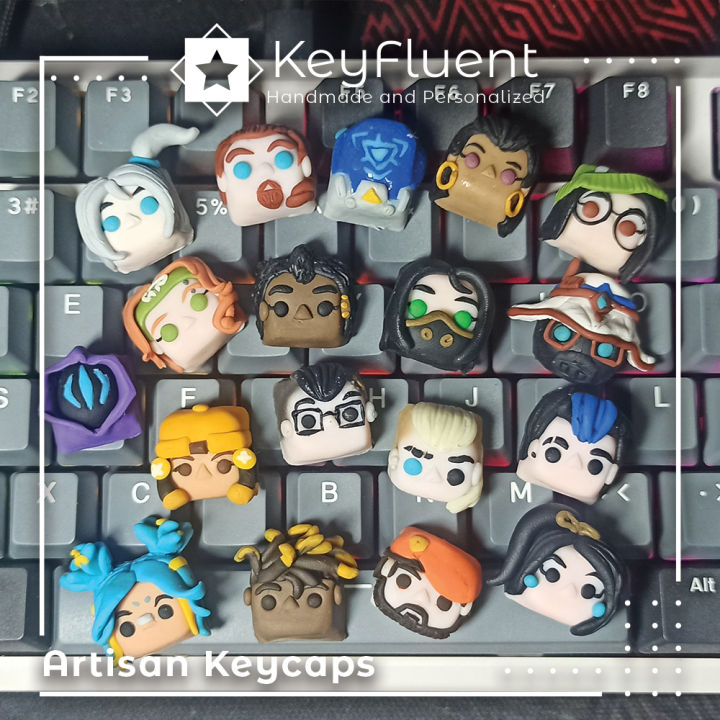 Valorant Agents Artisan Keycaps | Lazada PH