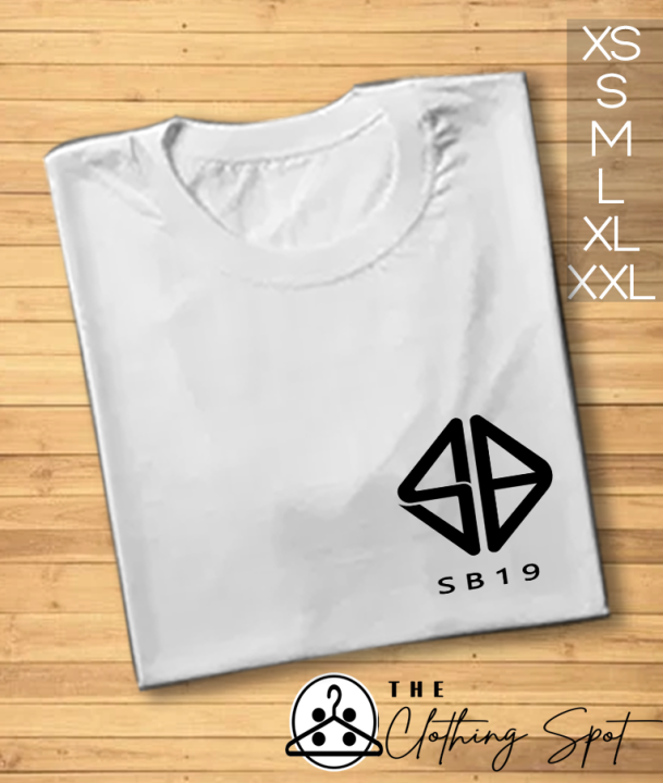 LOGO SB19 FANDOM DESIGN SHIRT (CS243) | Lazada PH