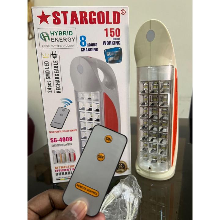 Rechargeable Stargold SG-4008 Emergency Light JAPAN | Lazada