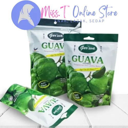 [MT] Gar's Dried Guava (25/60/120)gm | Lazada