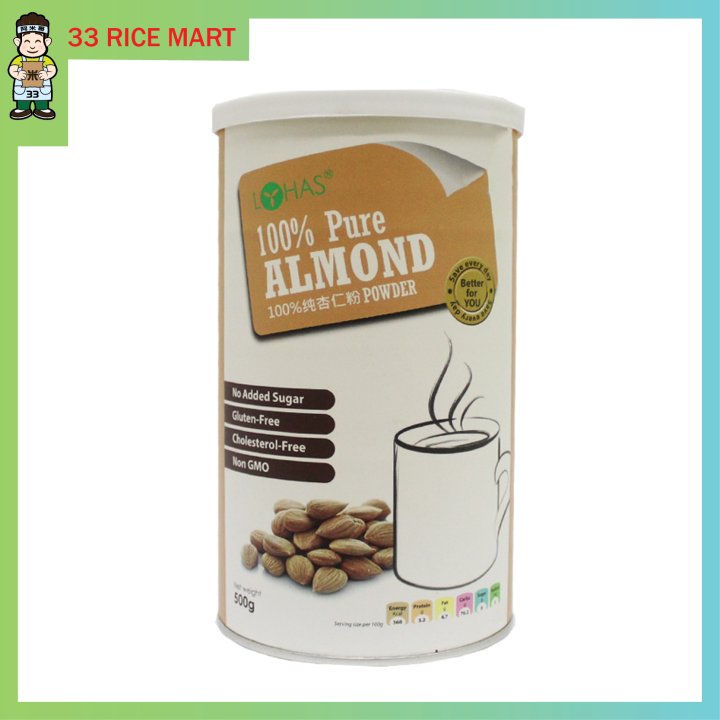 100% Pure Almond Powder (500g) 100%纯杏仁粉 | Lazada