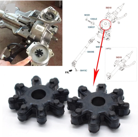 [ORIGINAL] 563152K000FFF FLEXIBLE COUPLING ORIG HYUNDAI ELANTRA /56315 ...