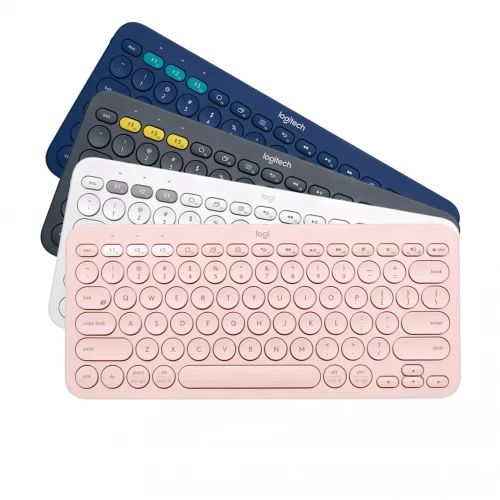 Logitech K380 Keyboard Wireless Bluetooth Multi-Device (Warna Grey ...