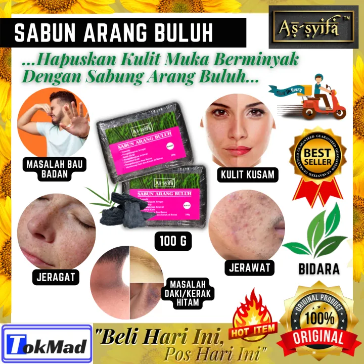 SABUN ARANG BULUH | Lazada